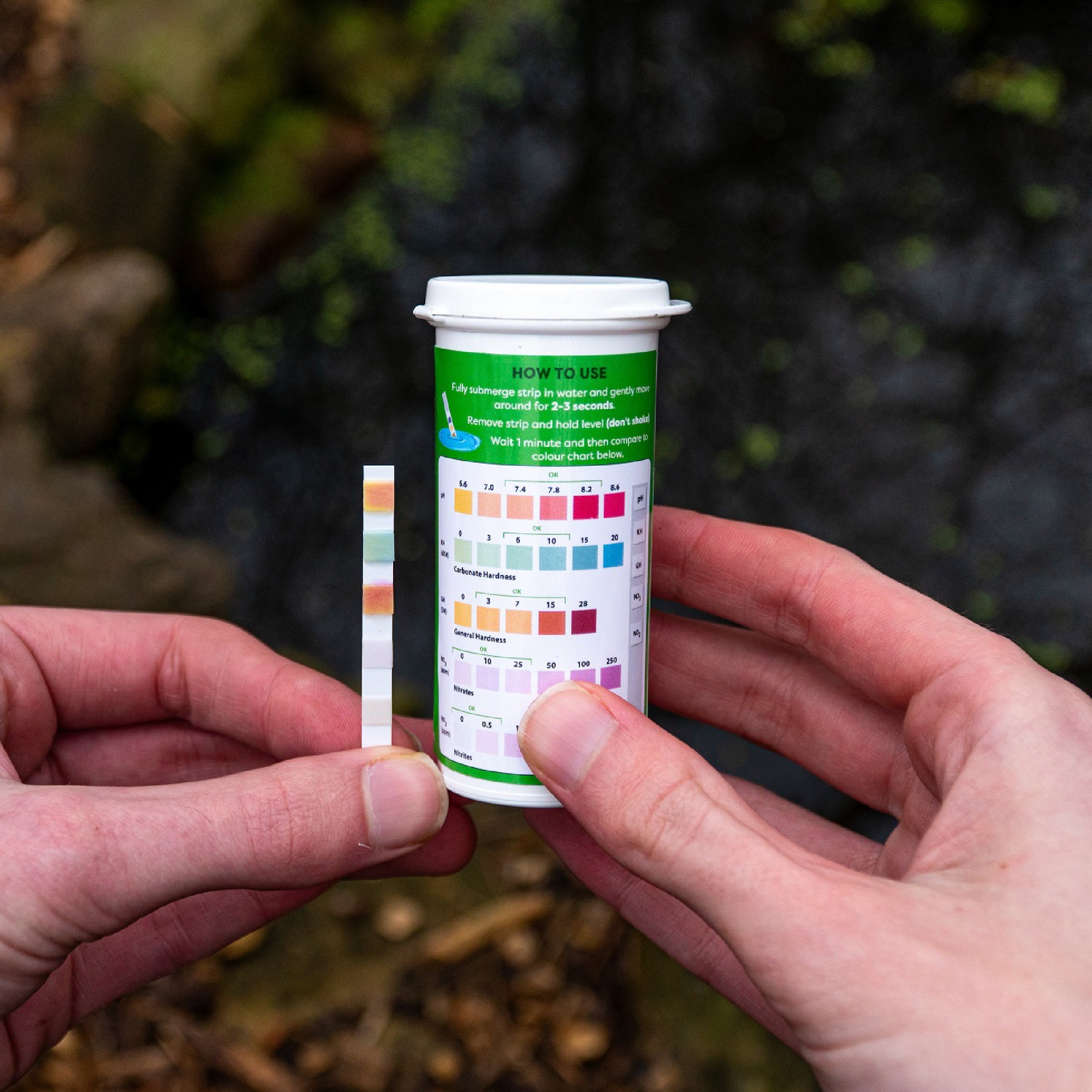 Envii Pond Test Strips - Test Pond pH, KH, GH, Nitrite & Nitrate – envii